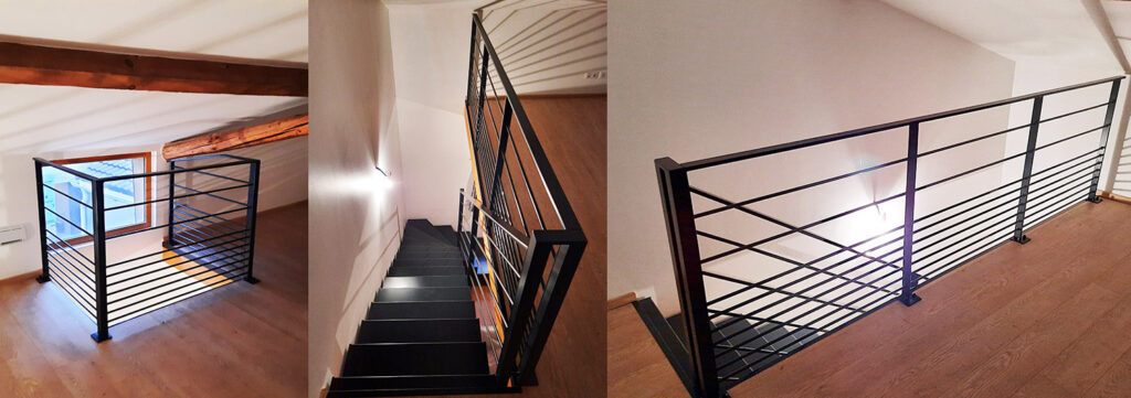 Garde-corps acier - Fabricant de garde-corps acier sur-mesure